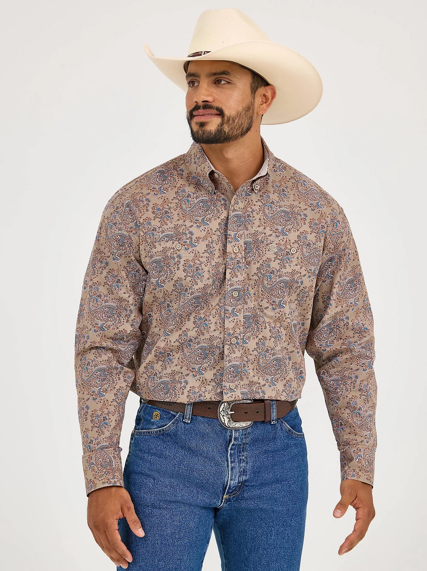 Men's George Strait Western Shirt – Western Stockman