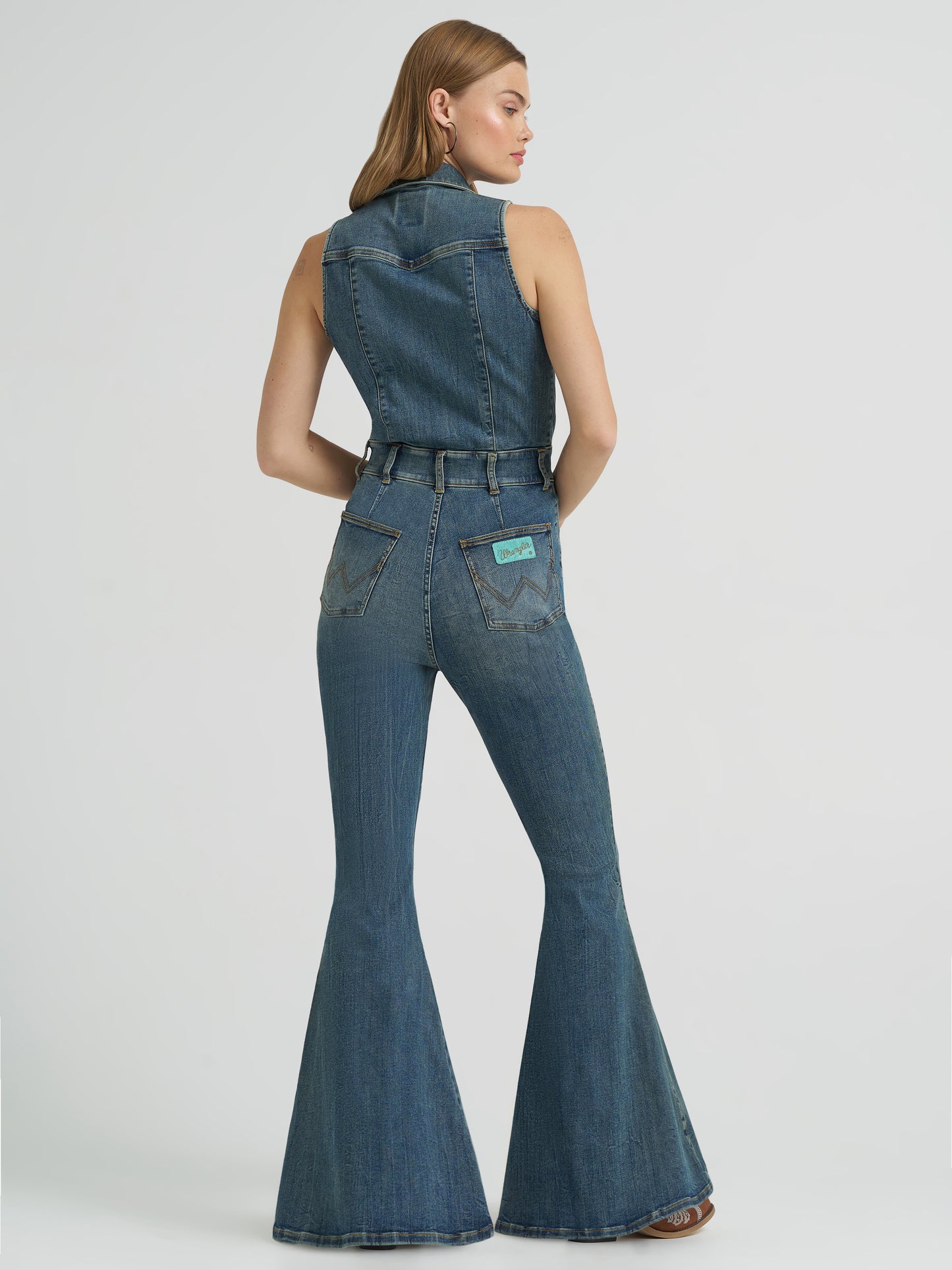 Lainey Wilson Denim Catsuit – Western Stockman