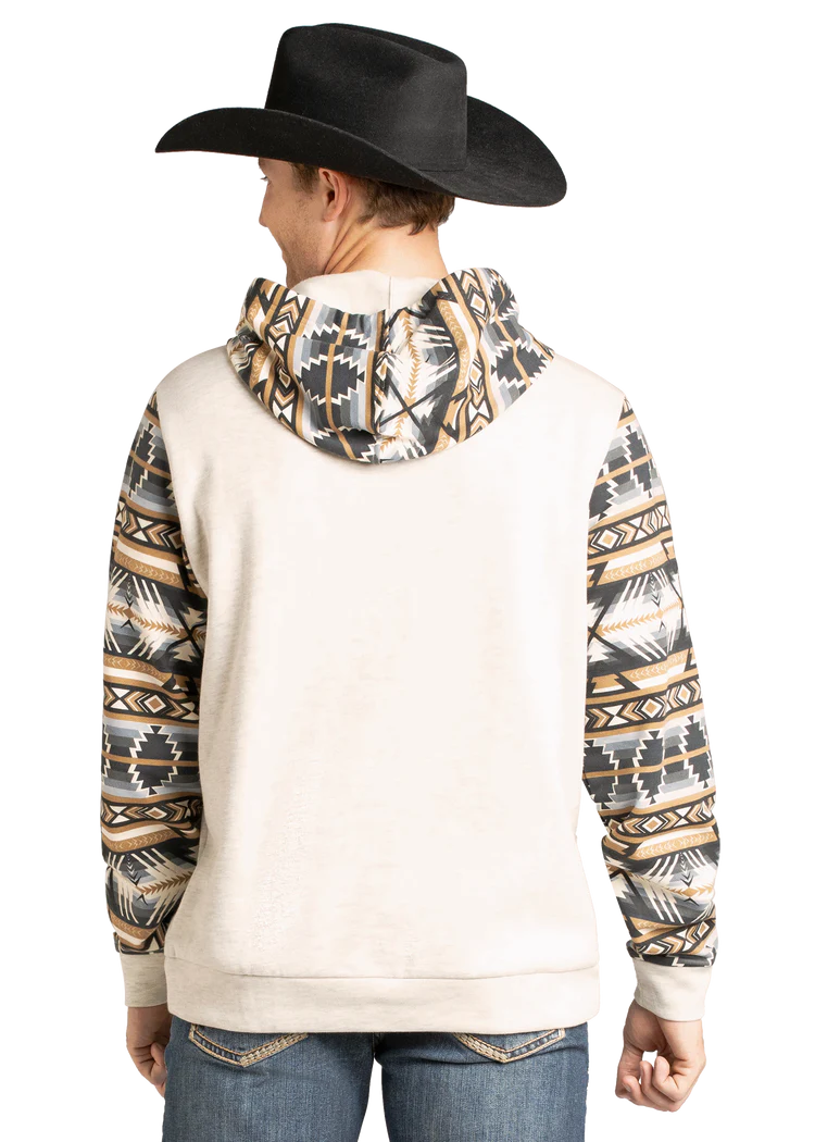 Mens Aztec Hoodie – Western Stockman