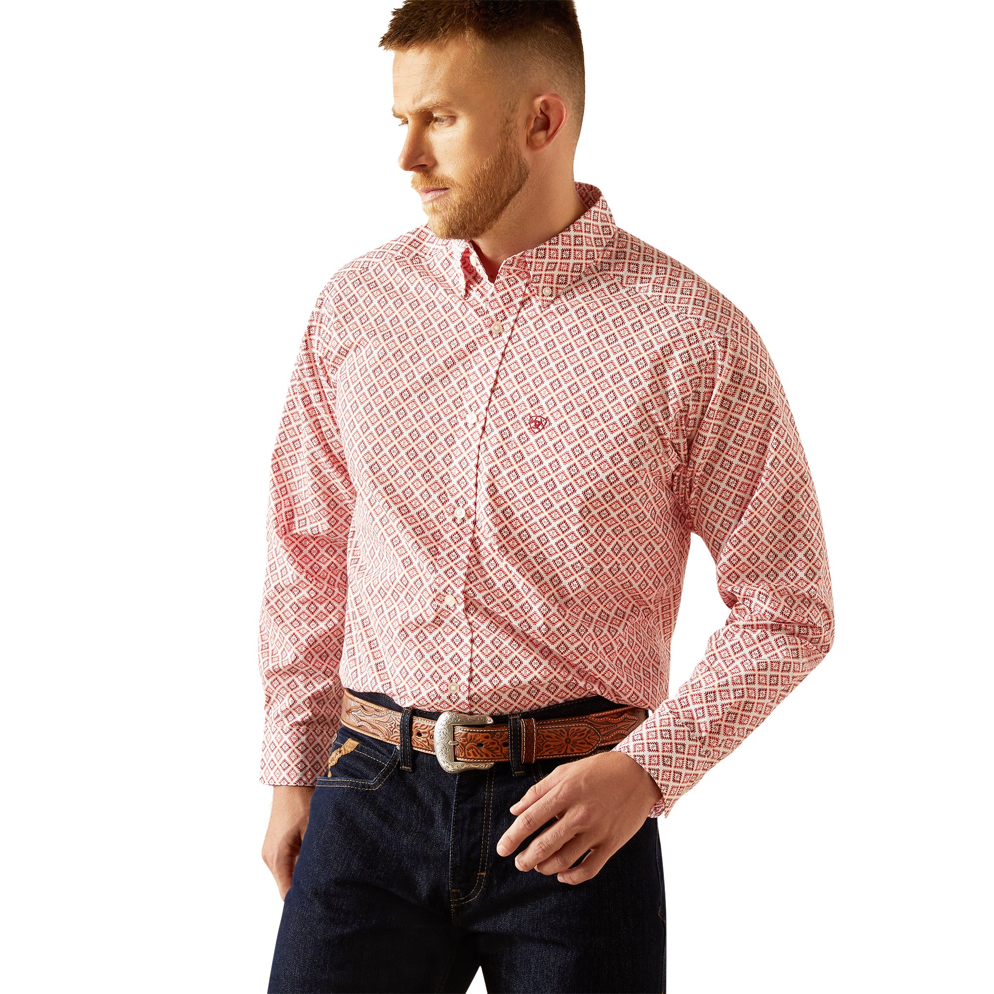 Mens Classic Fit Western Shirt – Western Stockman