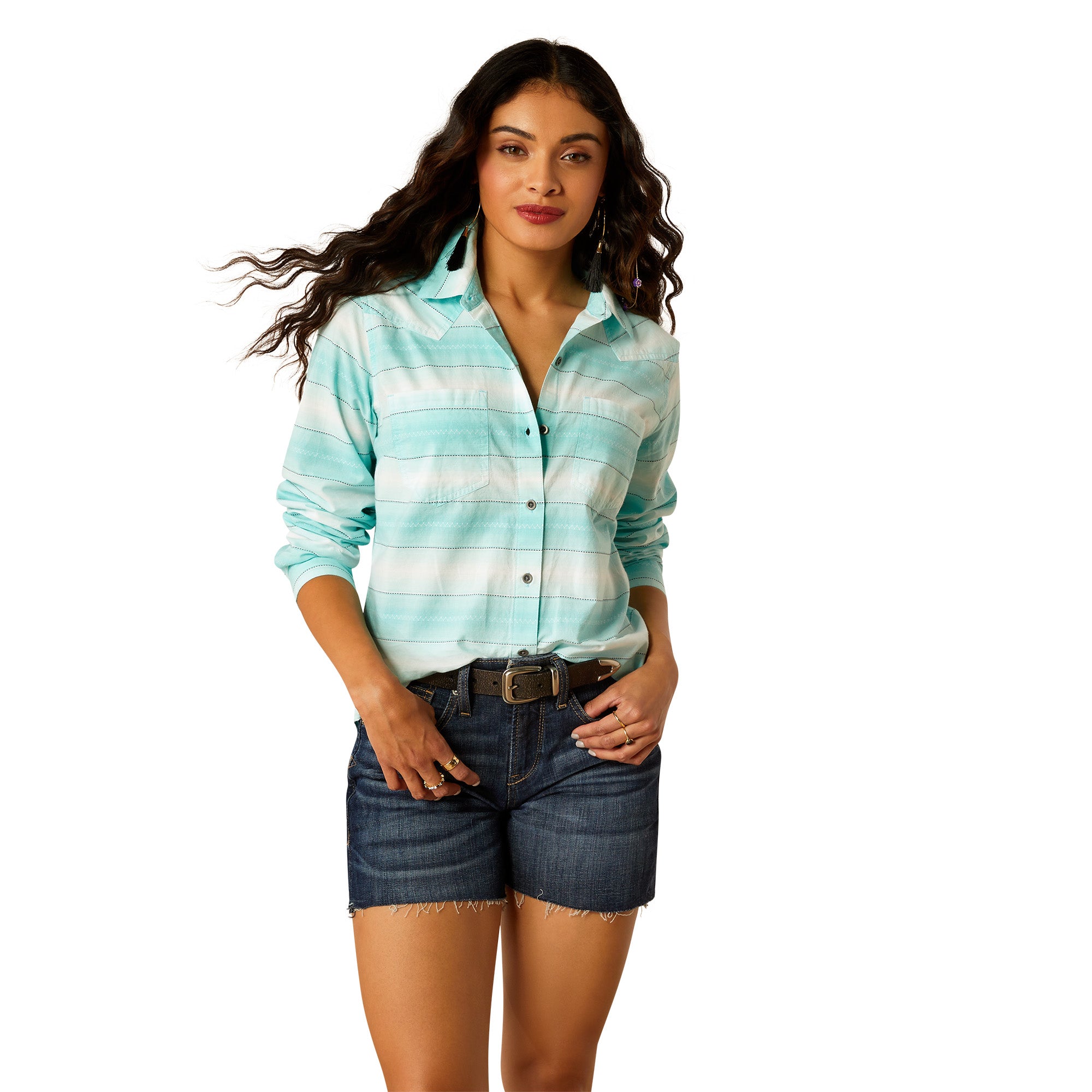 Ladies Billie Jean Western Shirt – Western Stockman